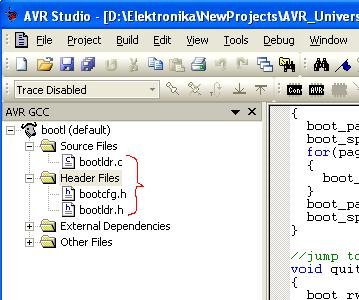 Testing AVR universal bootloader on Atmega128 - Do It Easy With ScienceProg