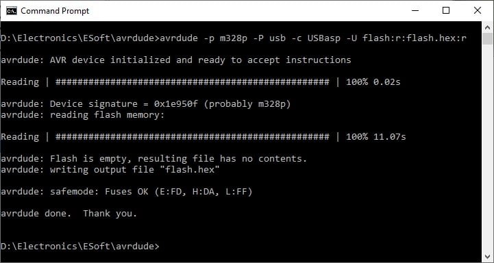 Building And Installing Usbasp Usb Programmer Of Avr Microcontrollers