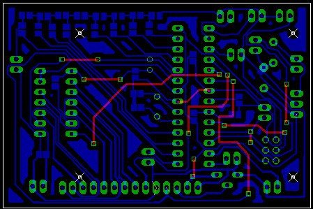 AVR controlled signal generator-1 layer PCB prototype - Do It Easy With ...